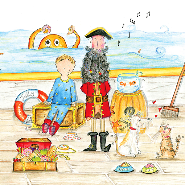 The Golden Key, Personalised Pirate Book – Bang On Books